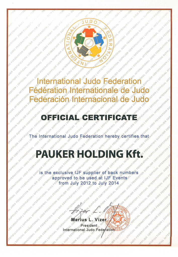 Official IJF Backnumber
